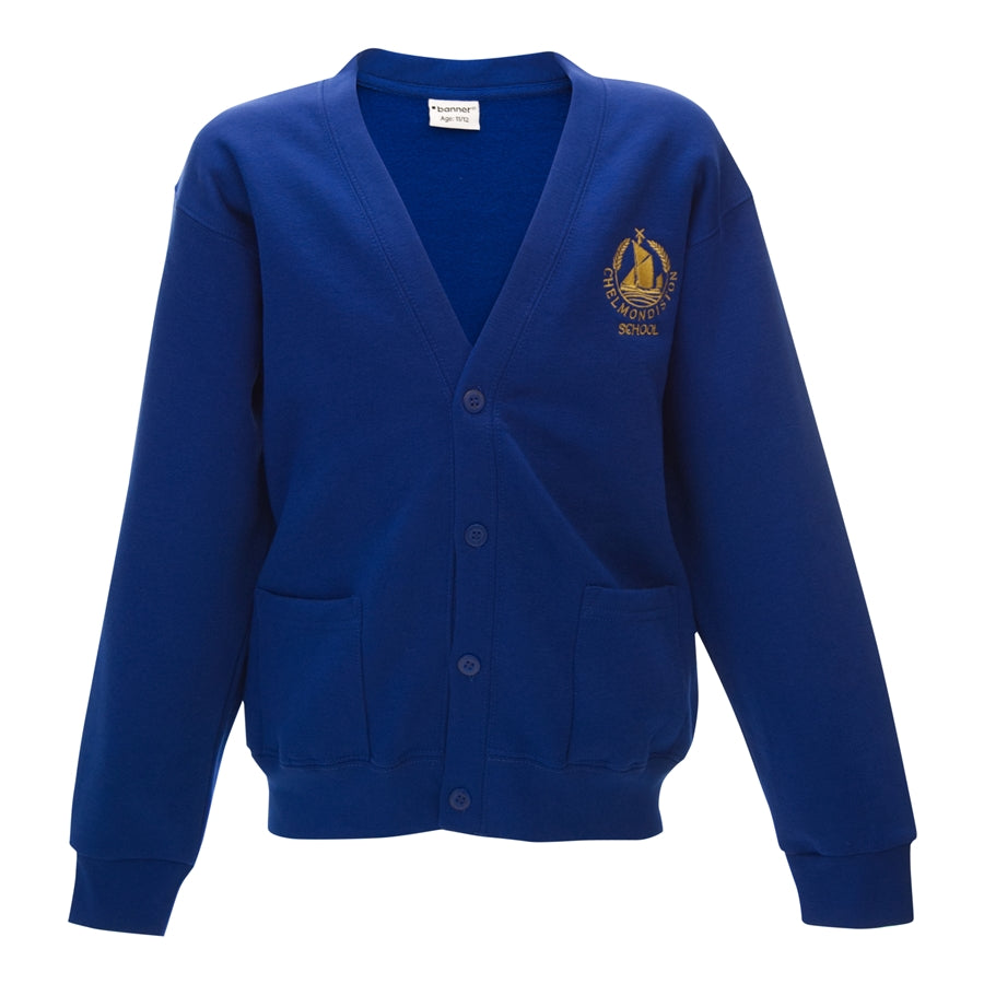 Chelmondiston Sweat Cardigan – C&D Uniform