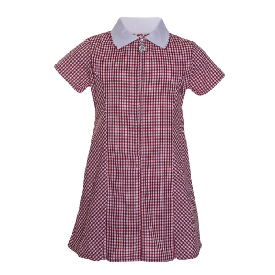 Avon Summer Dress in Red & White – C&D Uniform